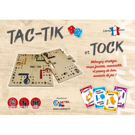 Jeu de carte pour Tac-Tik de Ikaipaka Royan